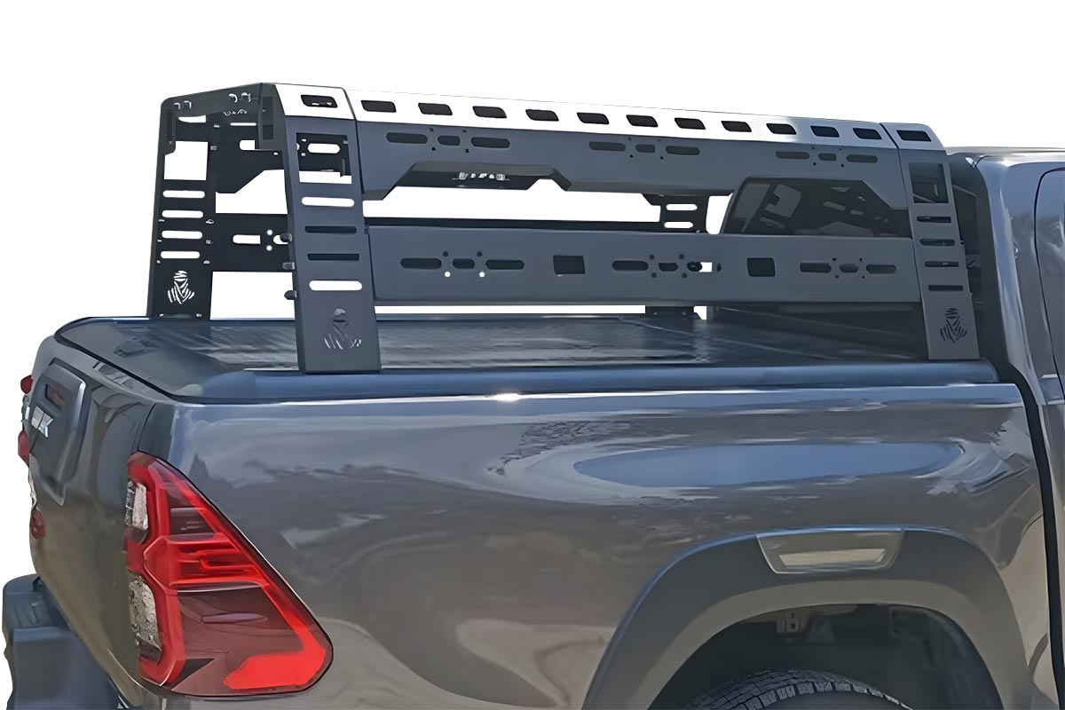 Toyota Hilux Invicible Dakar Tent Rollbar Bed Rack 2020 and After ...
