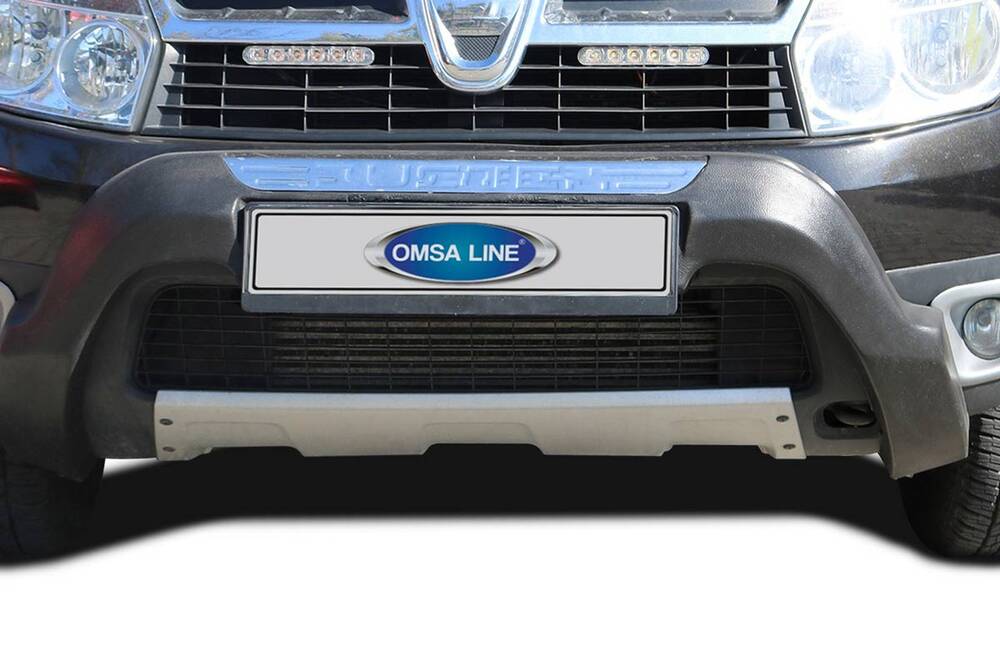 Dacia Duster Front Bumper Under Diffuser Gray 2010-2018 - Omsa Line