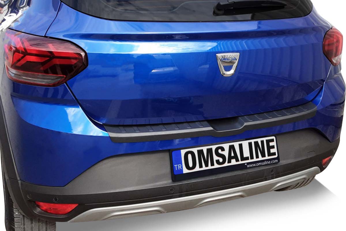 Dacia Sandero Stepway Rear Bumper Sill Plastic 2021 and After - Omsa Line