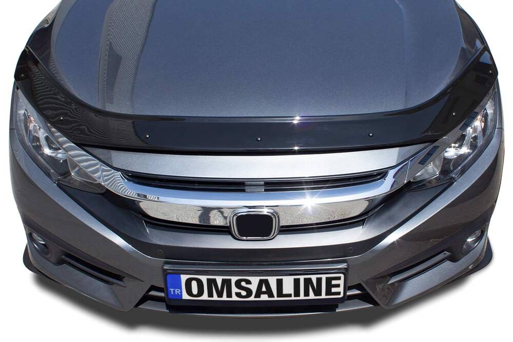 Honda Civic Front Hood Spoiler 4mm A 2016-2021 - Omsa Line