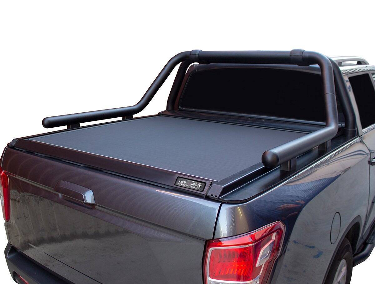 Isuzu D-Max Omback Sürgülü Bagaj Kapama Siyah 2005-2012 Arası - Omsa Line