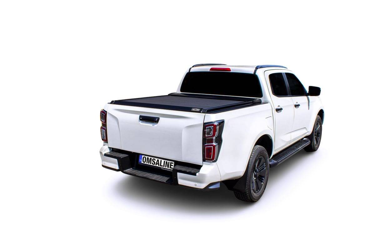 Isuzu D-Max Omback Sürgülü Bagaj Kapama Siyah 2021 ve Sonrası - Omsa Line