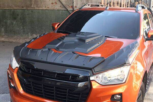 Isuzu D-Max Front Hood Scoop Dragon Set Compatible 2020 and Later ...