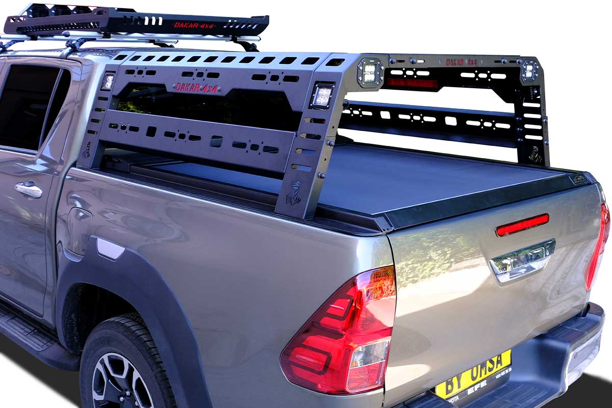 Nissan Navara Dakar Tent Rollbar Bed Rack 2016 and Later - Omsa Line