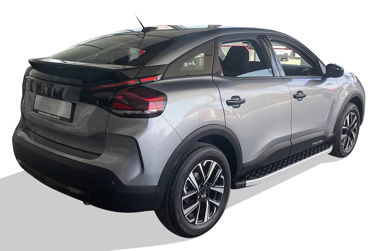 OMSA Citroen C4 Blackline Side Step Aluminum 2020 and After - Omsa Line