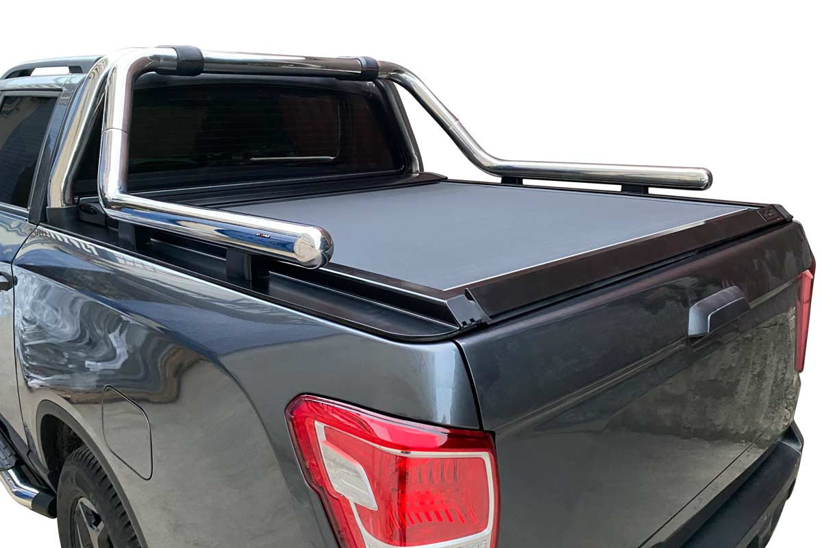 OMSA Ssangyong Musso Cobra Roll Bar Diameter: 76 Chrome 2019 and After ...