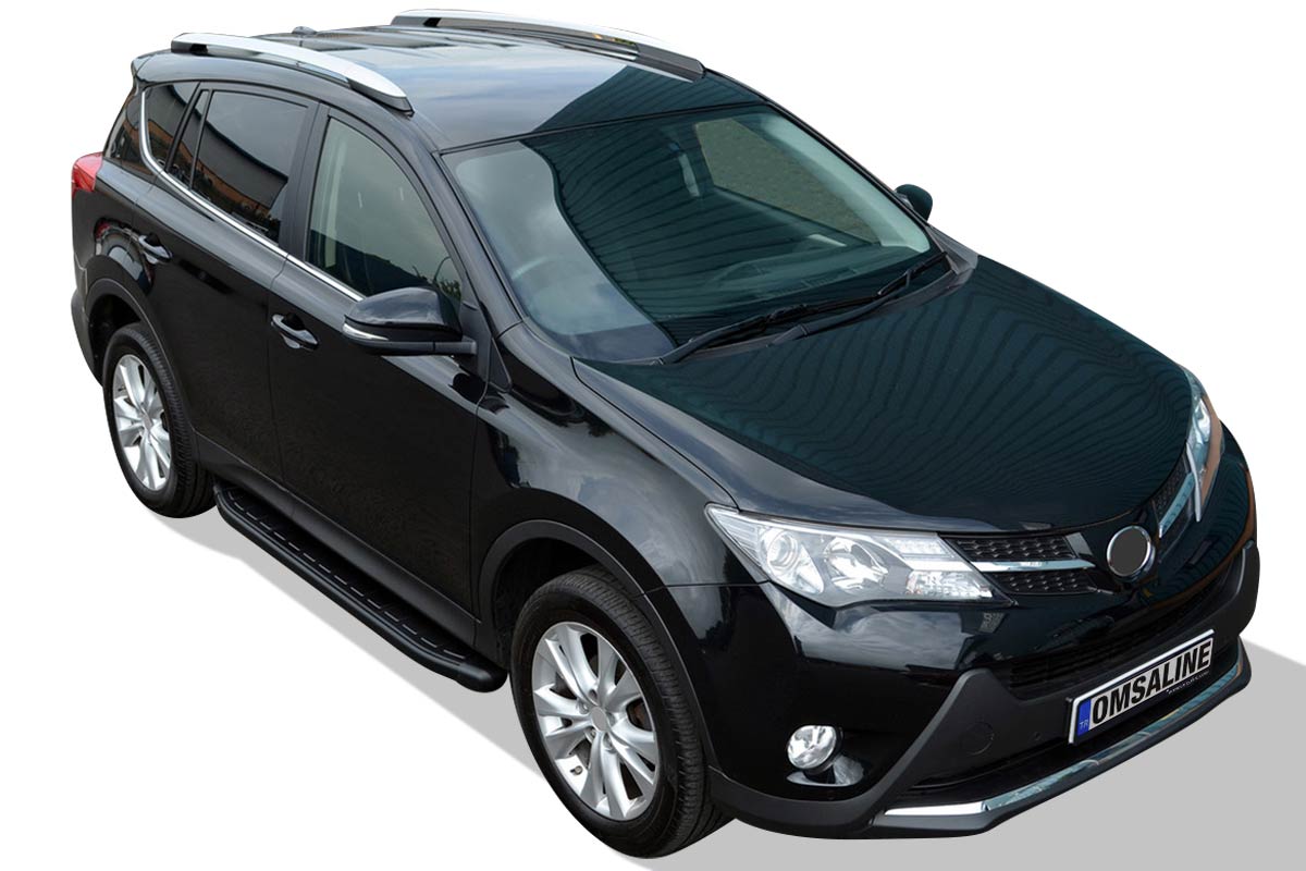 OMSA Toyota Rav4 Proside Side Step Black 2013-2018 - Omsa Line