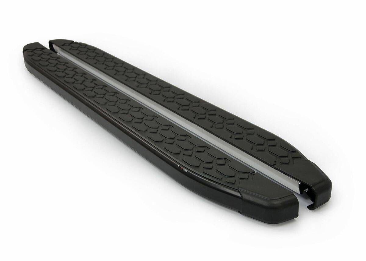 OMSA VW Caddy Blackline Side Step Black 2003-2020 - Omsa Line