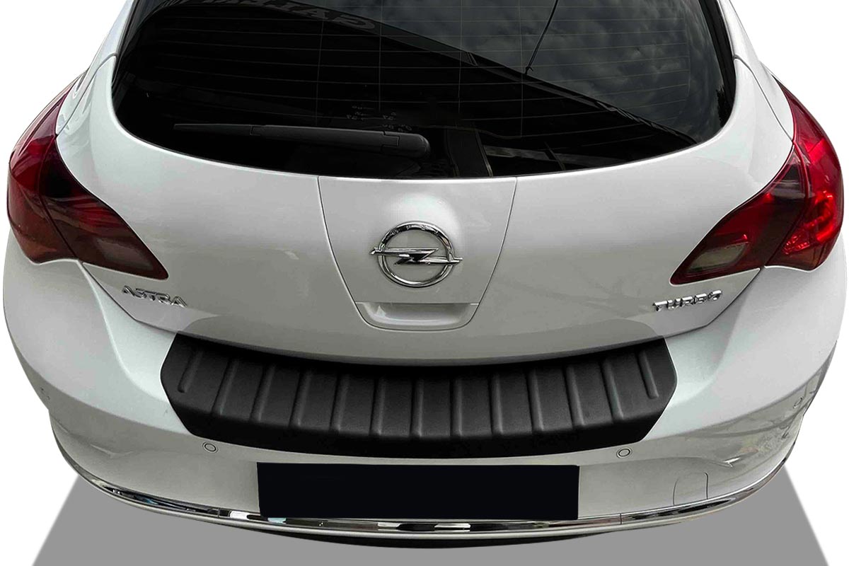 Opel Astra J HB Rear Bumper Sill Plastic 2010-2018 - Omsa Line