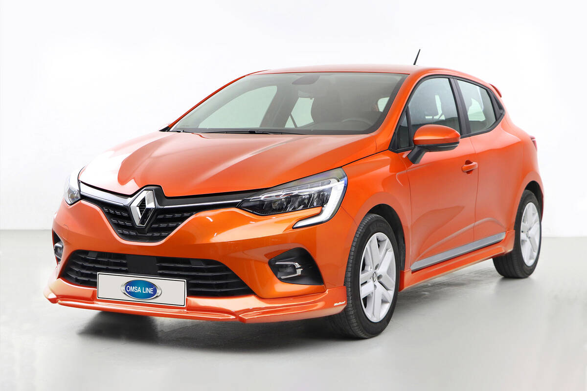 Renault Clio 5 Side Skirting 2 Pieces 2019 and Later - Omsa Line