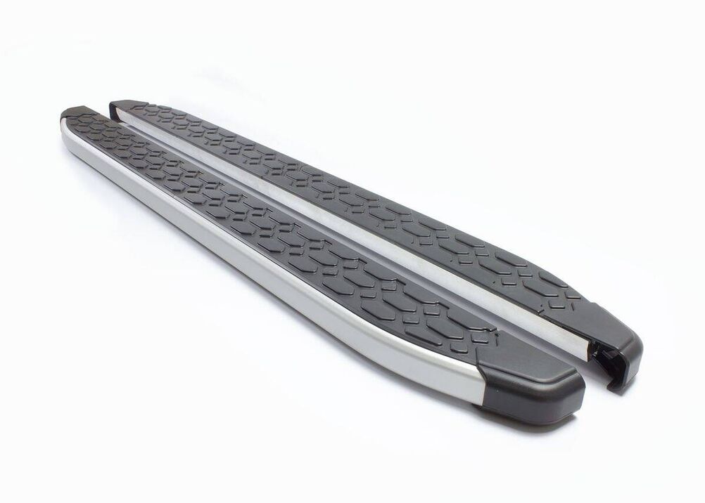 OMSA VW Touareg Blackline Side Step Aluminum 2018 and After - Omsa Line